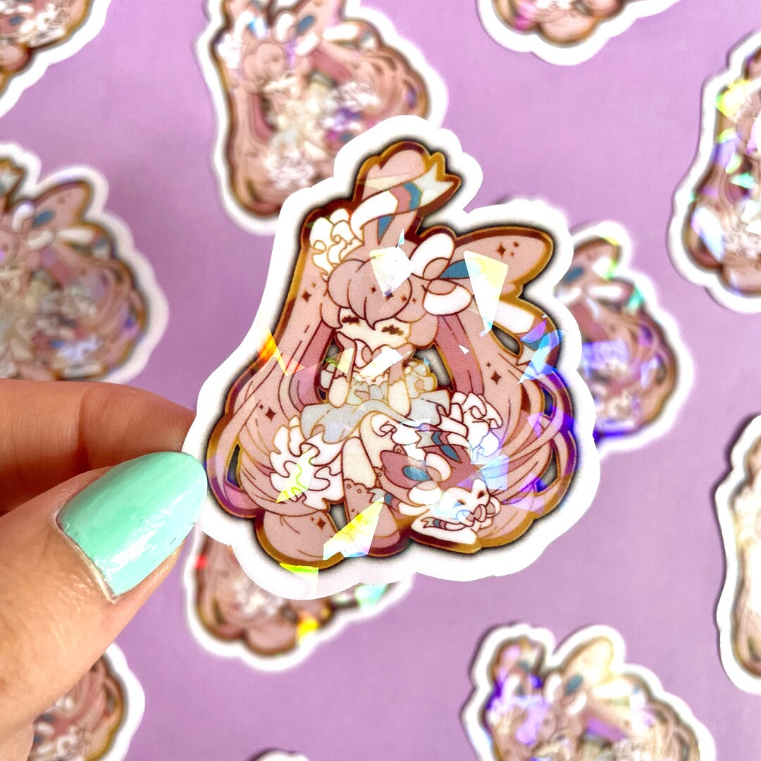 Eeveelution Stickers - Sylveon - Etsy