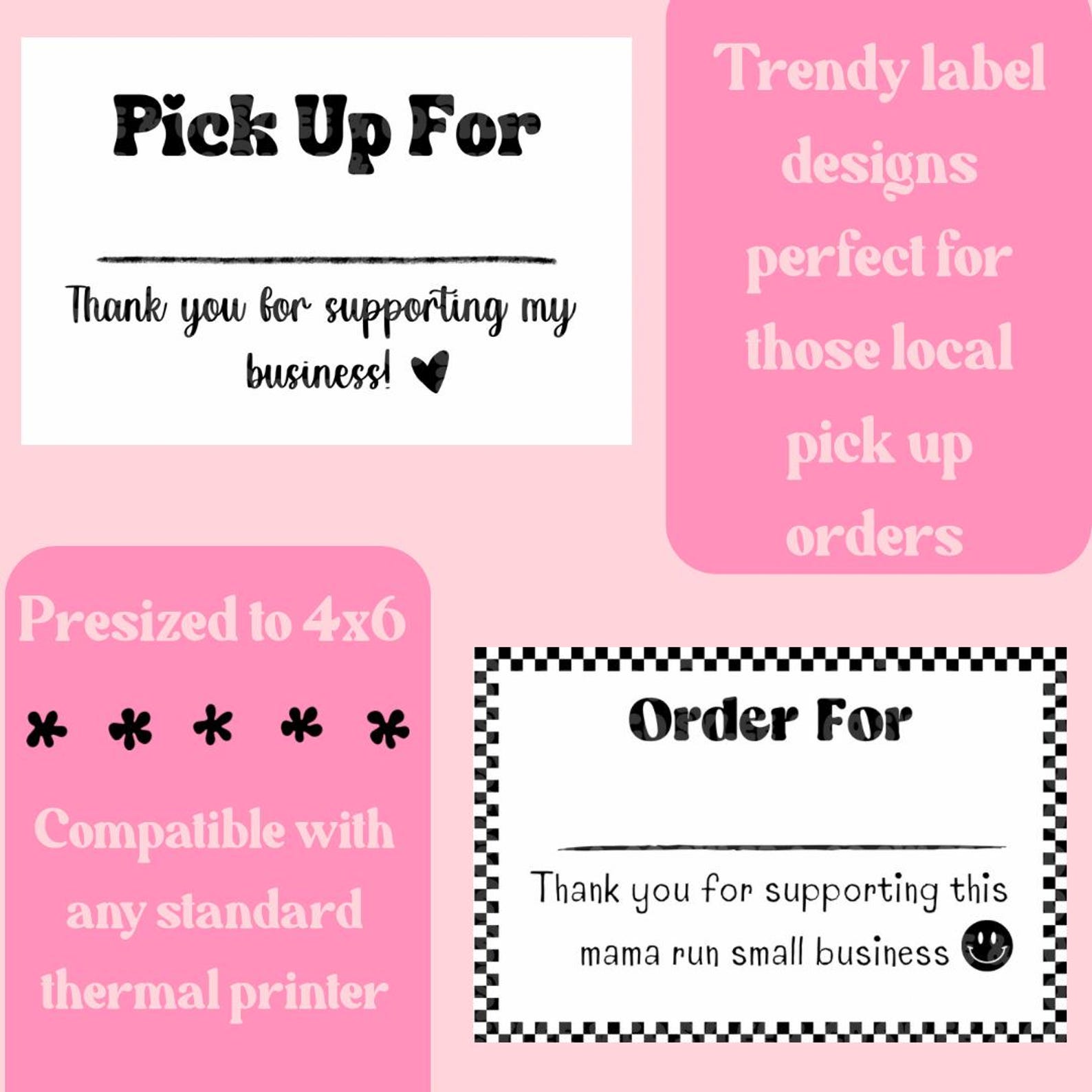 Printable Thermal Labels | Pick up for & Order for Sticker Designs ...