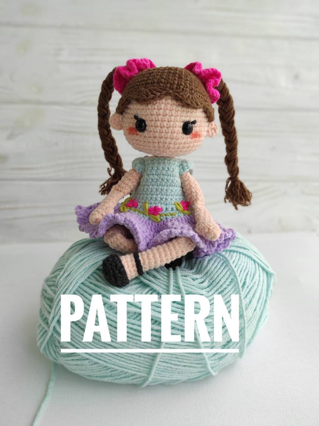 Amigurumi Body, Crochet Cute Doll Pattern, Crochet Pattern, Diy Crochet ...