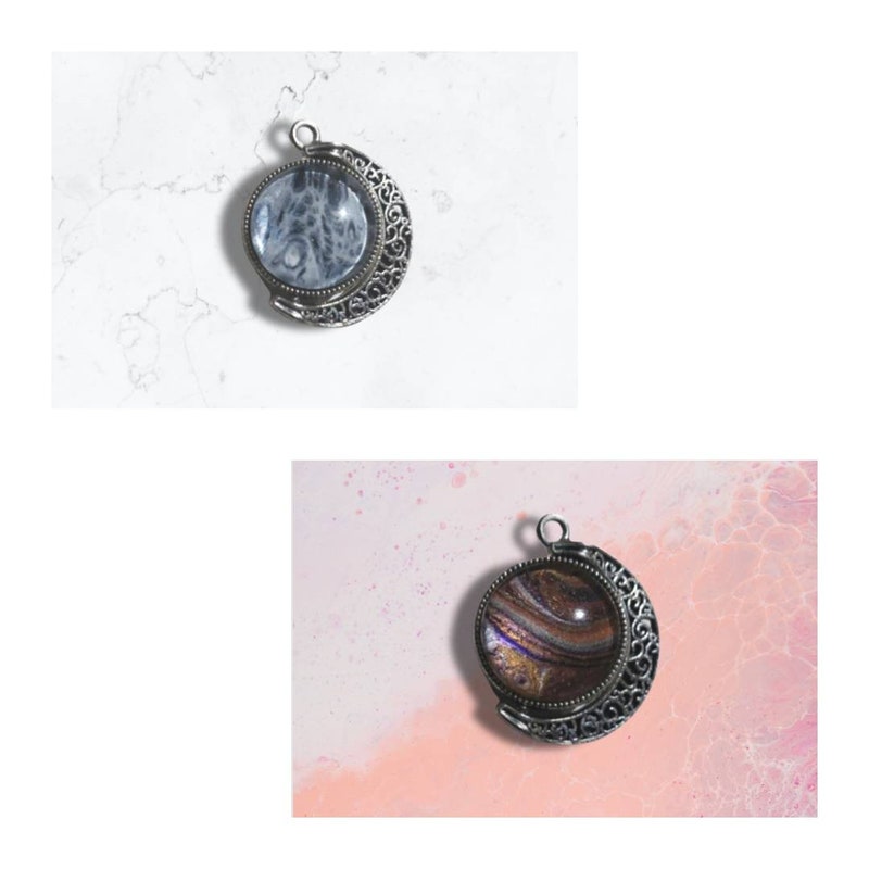Two Sided Pendant Etsy