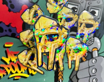 MF | DOOM | "doomsday" Sticker | Iconic Album Art | Glossy | Rap ...
