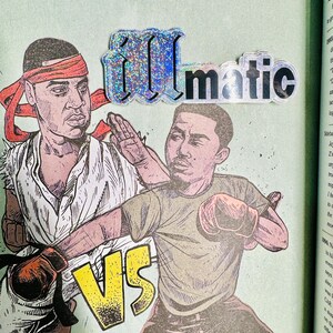 Illmatic Nas Sticker Metallic Dust - Etsy