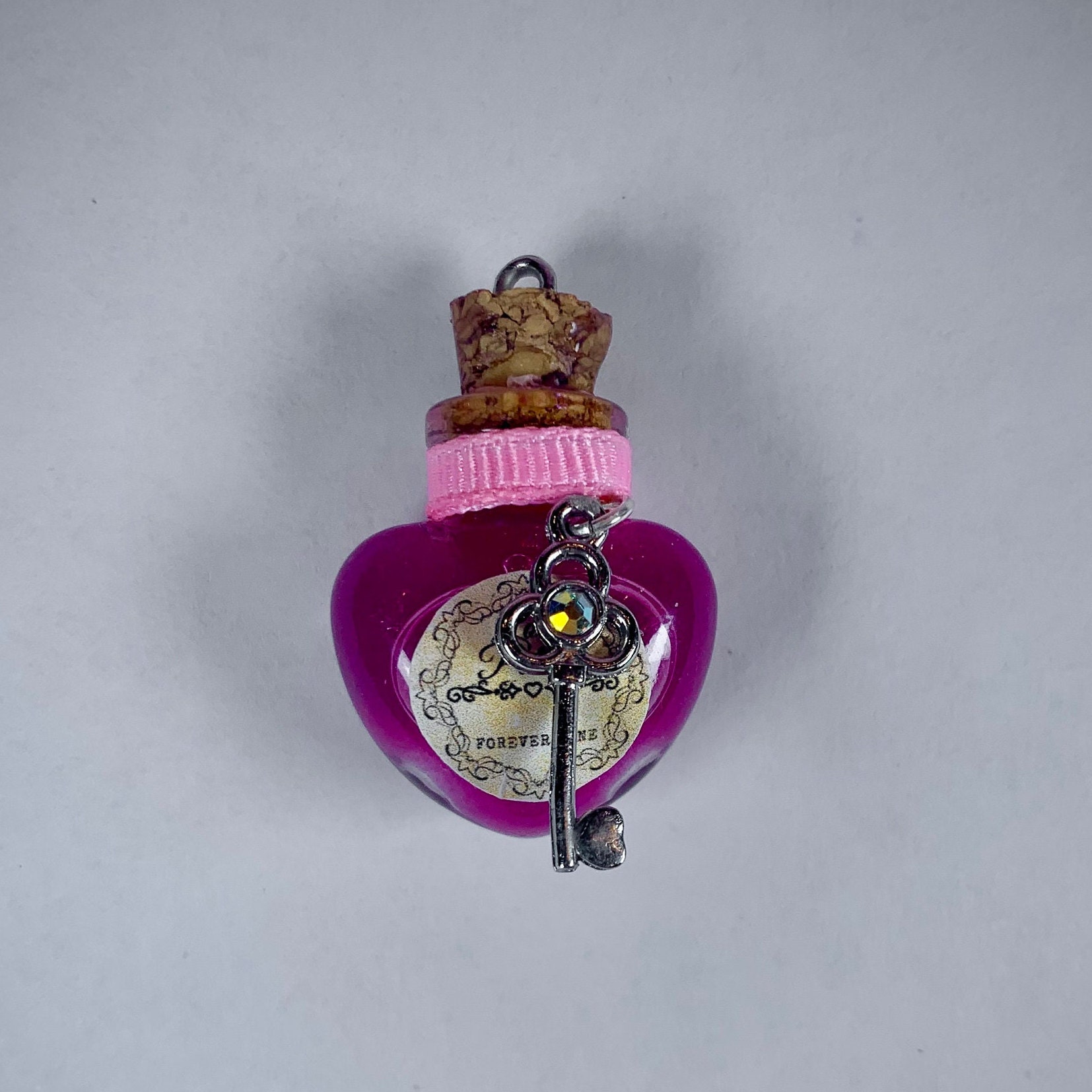 Mini Love Potion Charm With Semi Customizable Label - Etsy