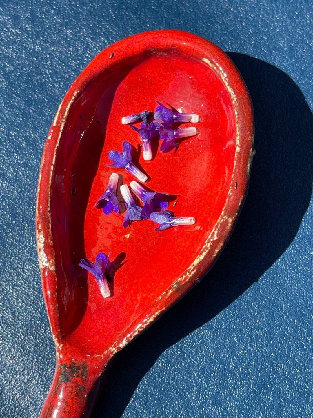 Red Ceramic Spoon, Pottery Cooking Spoon, Ceramic Spoon Handmade ...