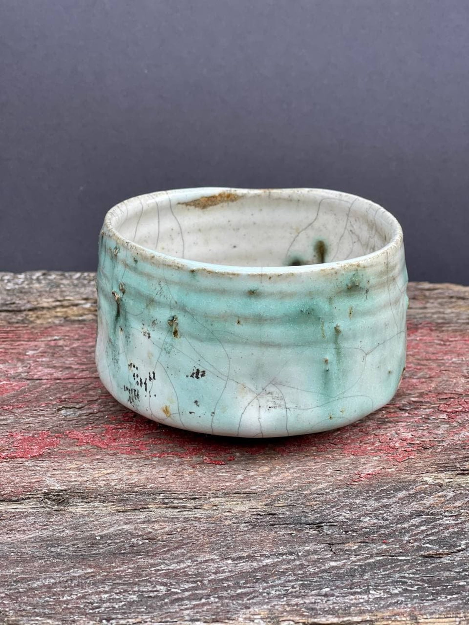 White Chawan Painted Chawan Tea Culture Matcha Bowl Boho | Etsy