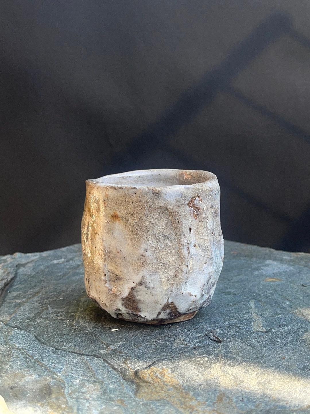 Kurinuki Tea or Coffe Cup, Pottery Tea Bowl, Cappuccino Cup, Pottery ...