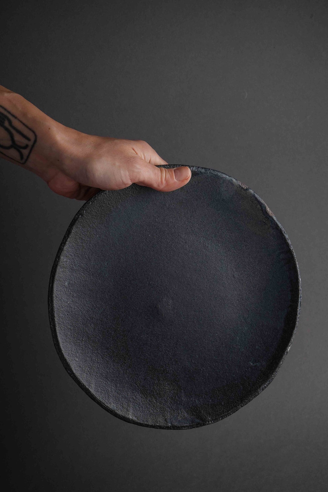 Handmade Pottery Plates Set, Serving Plates, Minimalistic Plate ...