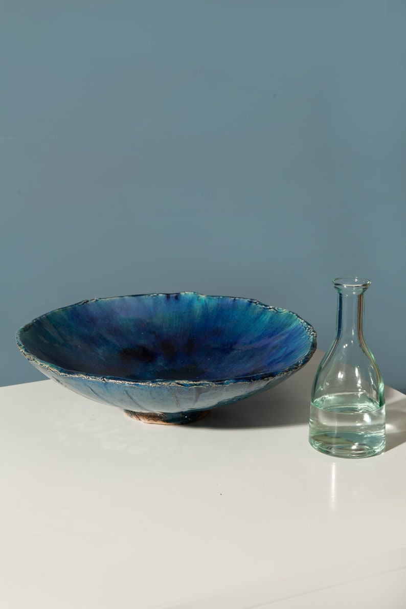 Handmade Serving Platter Large Pottery Platter 12 - Etsy