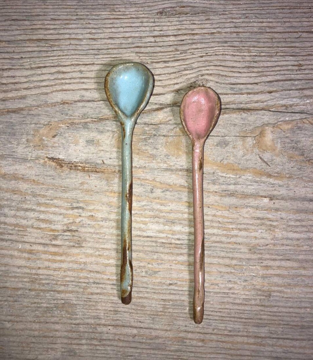 Red Ceramic Spoon, Cooking Gift, Rustic Mixing Spoon, Unique Spoon ...