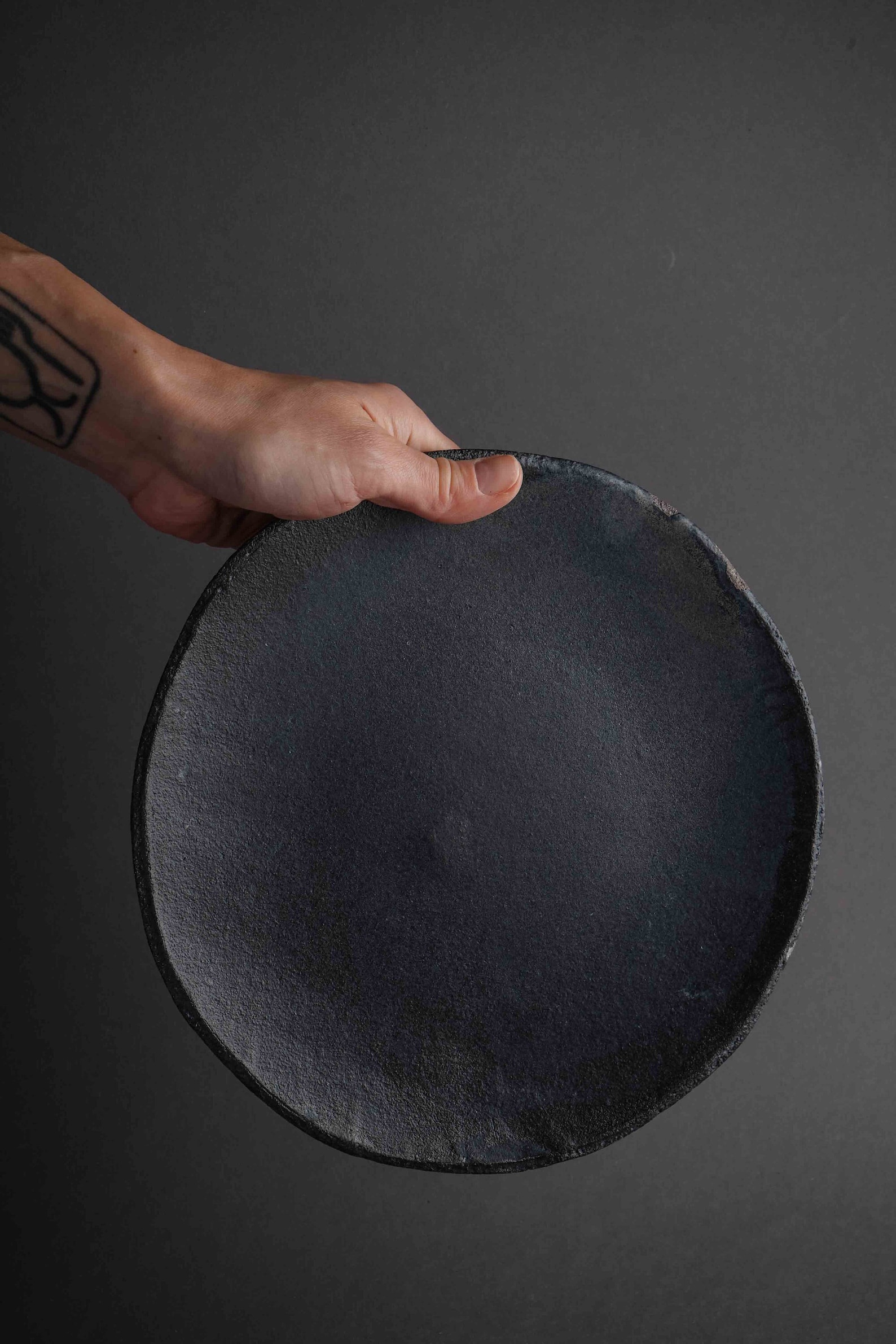 Handmade Pottery Plates Set, Serving Plates, Modern Ceramic Plates ...