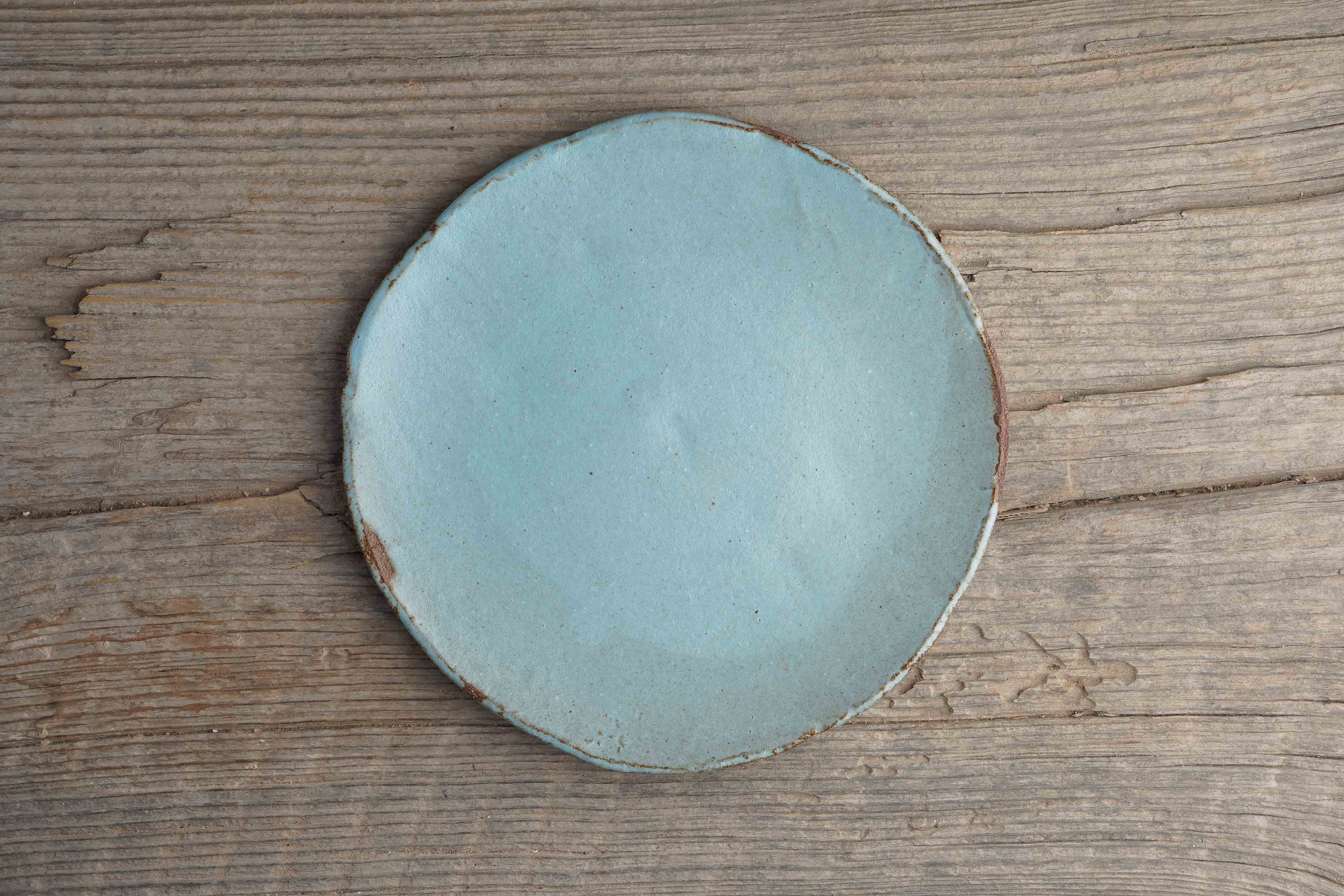 Handmade Pottery Plates Set, Serving Plates, Modern Ceramic Plates ...