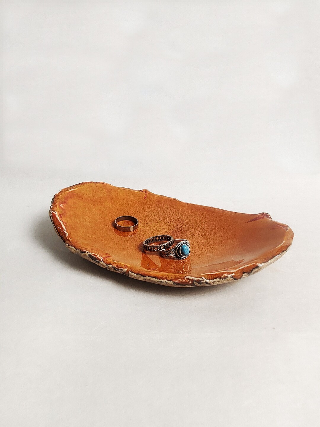 Ceramic Jewelry Plate, Ceramic Plate for Earrings and Rings, Jewelry ...