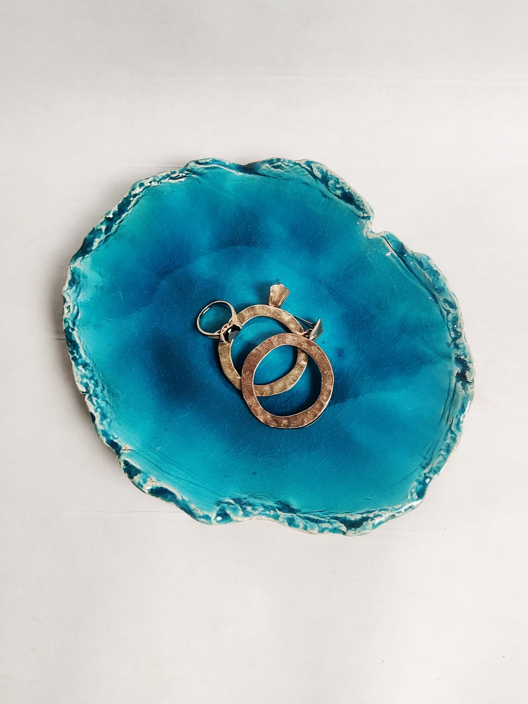 Ceramic Jewelry Plate, Handmade Pottery, Unigue Plate for Accessories ...