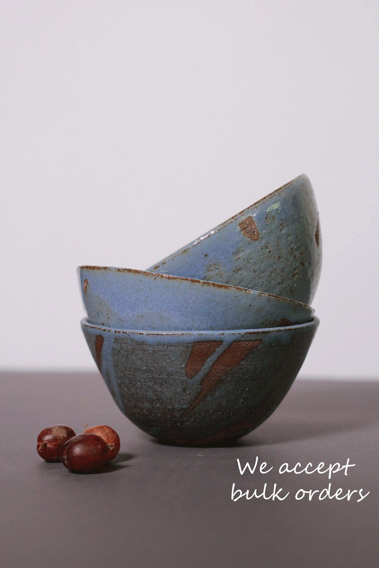 Handmade Ceramic Bowls, Rustic Pottery Bowls, Speckled Clay Small Bowl ...