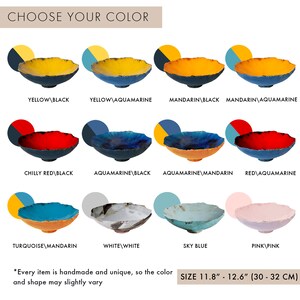 Handmade Pottery Plate Large Plate Stoneware Platter - Etsy