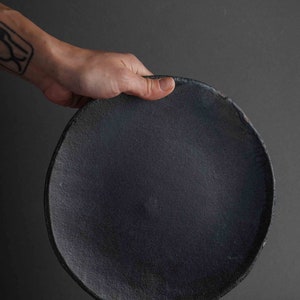 Ceramic Serving Plate, Rustic Plate Handmade, Clay Plates, Authentic ...