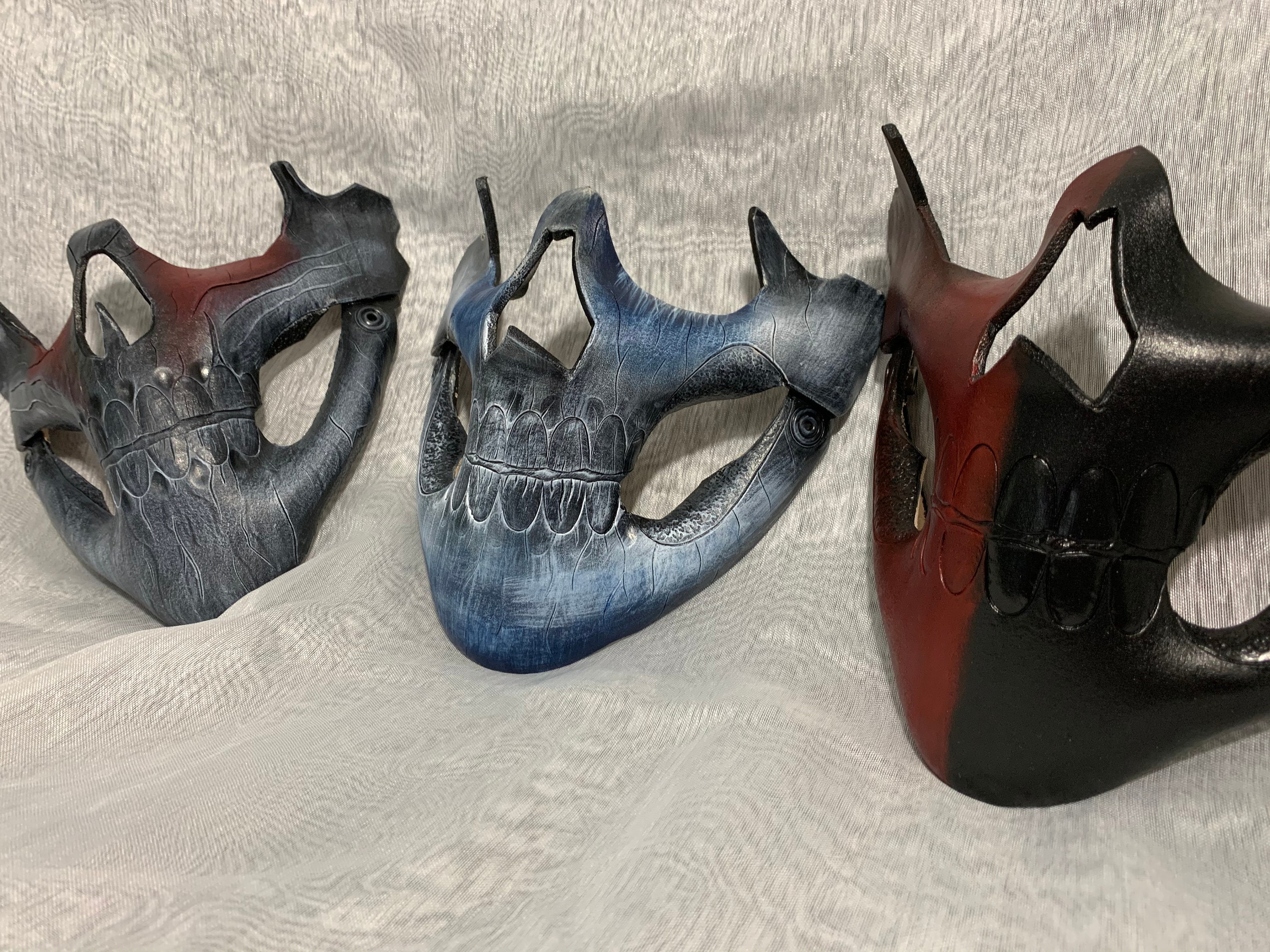 Custom Leather Skull Mask - Etsy