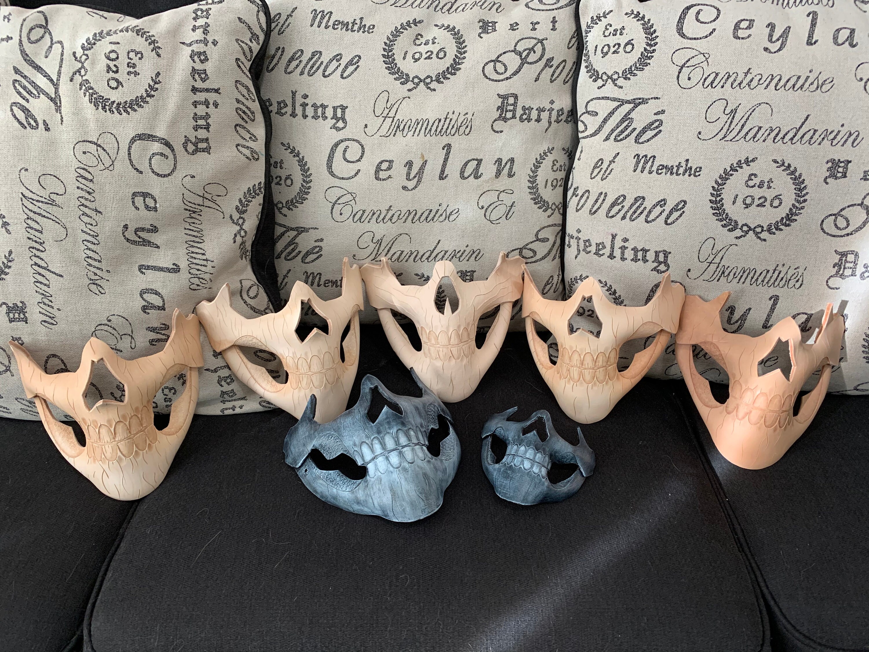 Custom Leather Skull Mask - Etsy