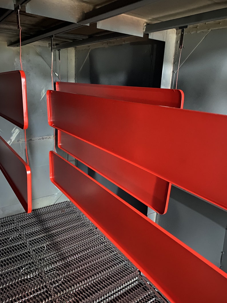 Custom Modular Steel Shelving Rack – Industrial Powder Coated Frame ...