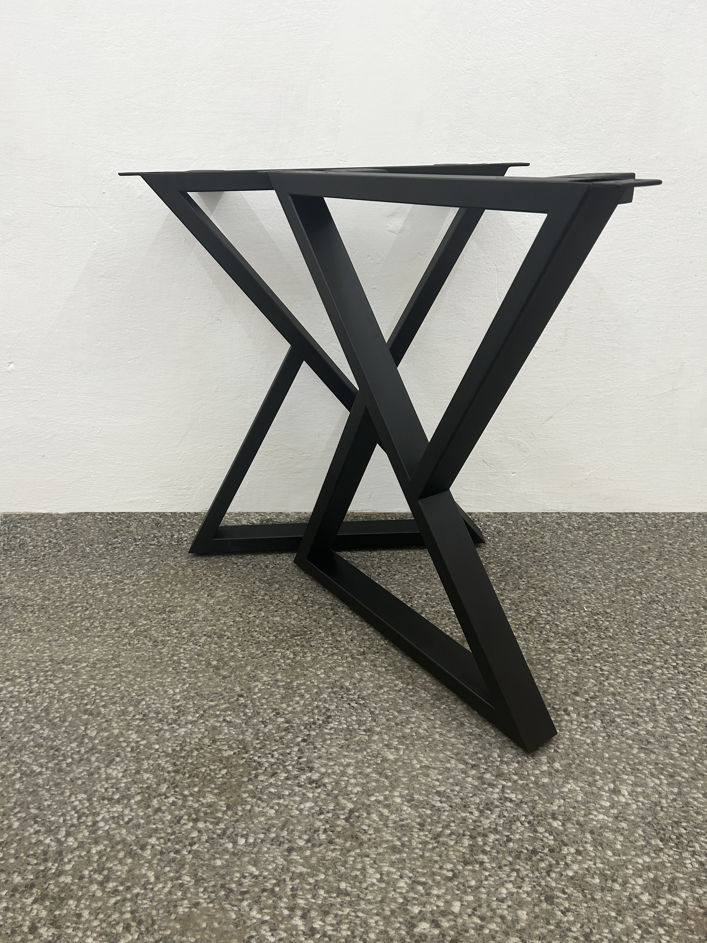 Steel Table Legs "two Triangles", Table Base, Top Quality Table Base ...