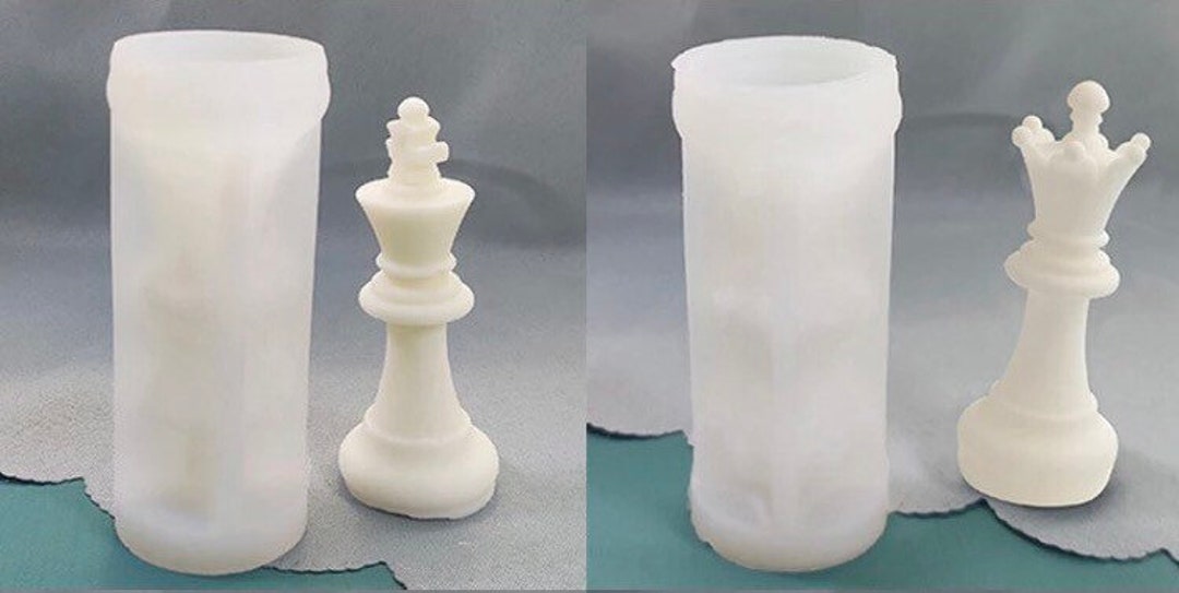 Silicone Mold Chess King & Queen - Etsy