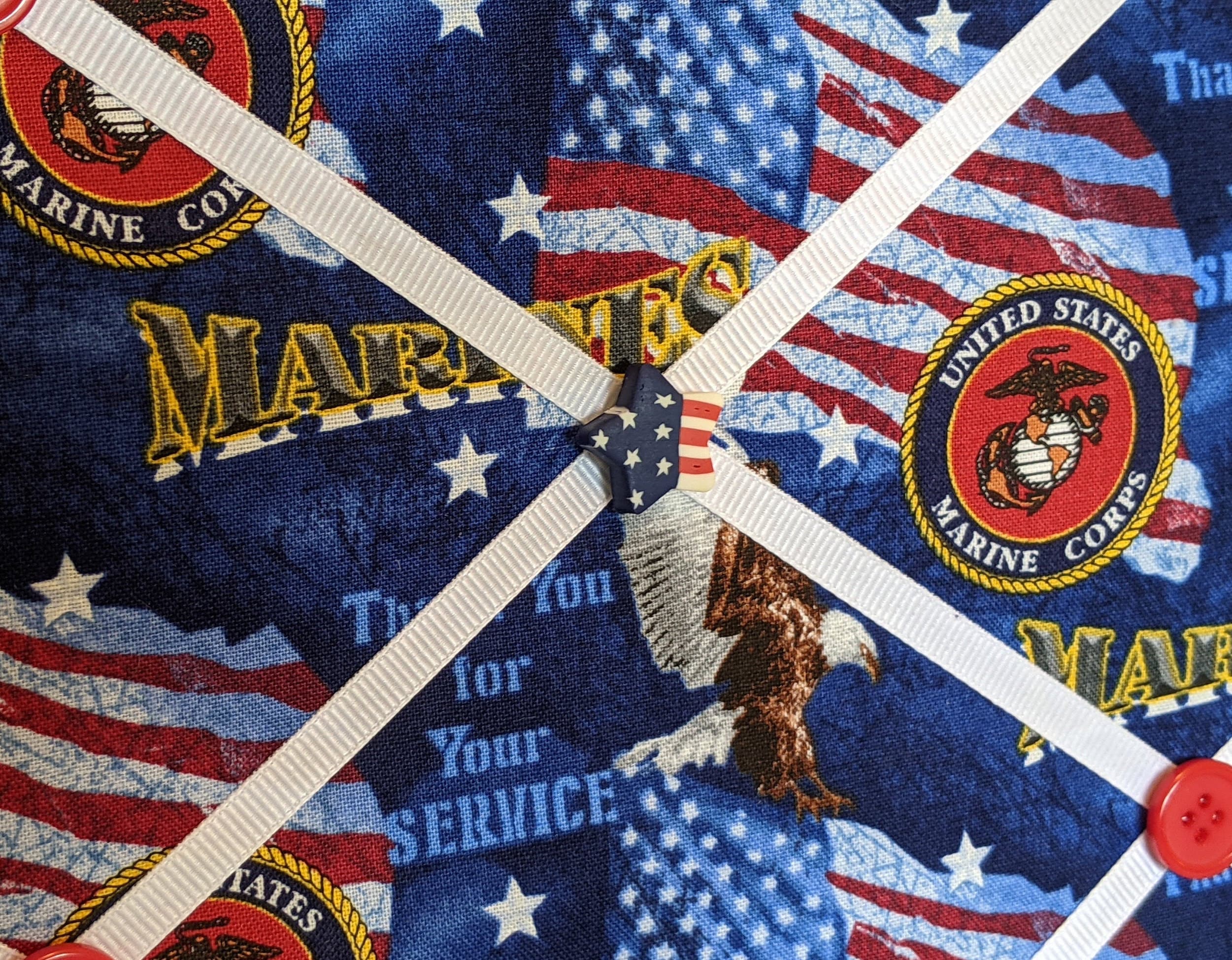 Military Photo Board, Unique Patriotic Gift, Military Decor, Patriotic ...