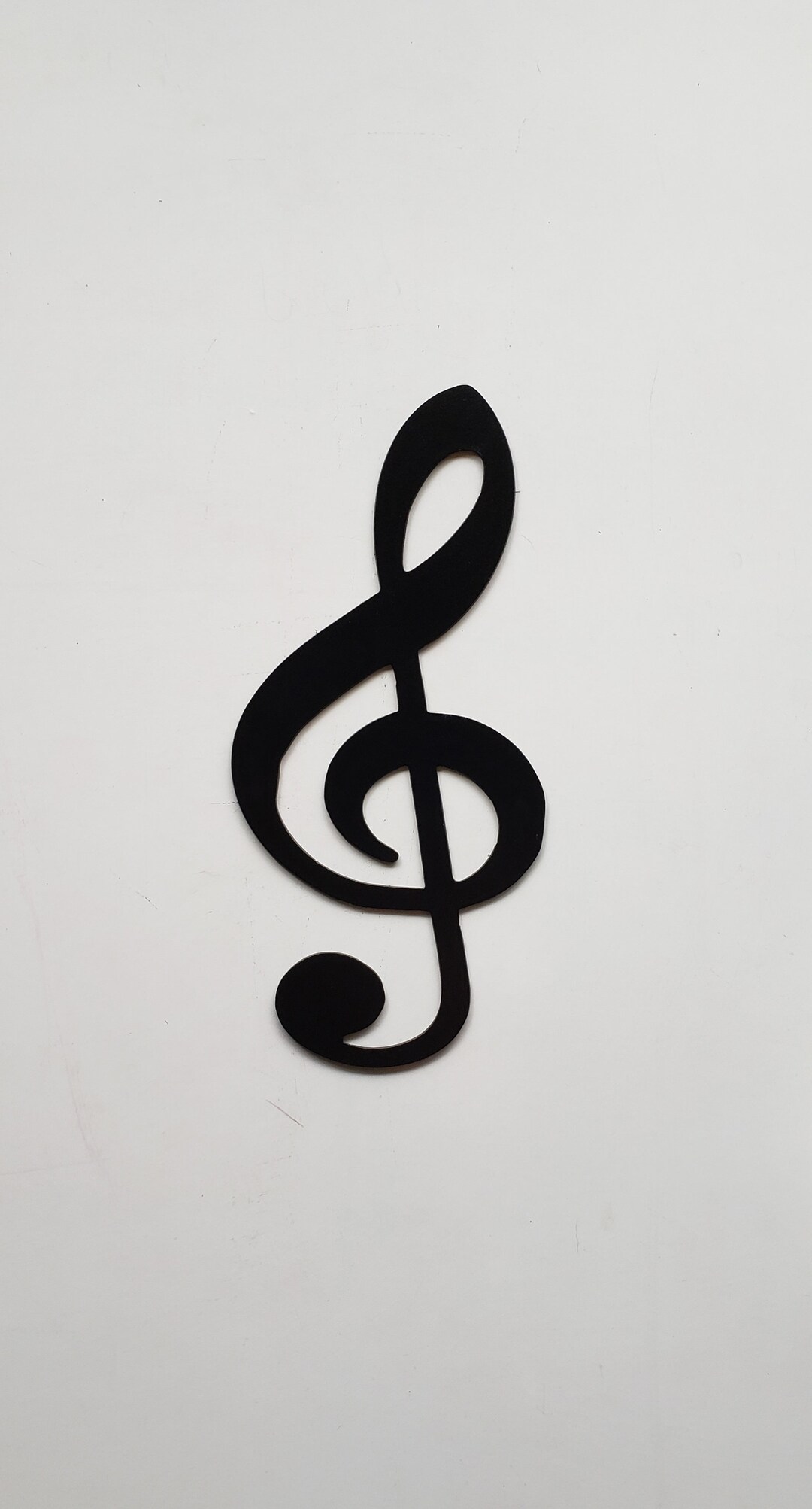 Treble Clef ~ Music Note Black Metal Art ~ Music Hanging Home Decor - Etsy