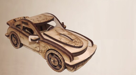 3D Car Model File New CNC Cutter File Svg Dxf Dwg Cdr Files - Etsy