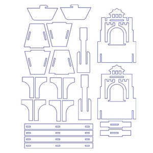 Tower Bridge Template, 3D Puzzle Model, CNC Laser Cut Files, 2022 ...