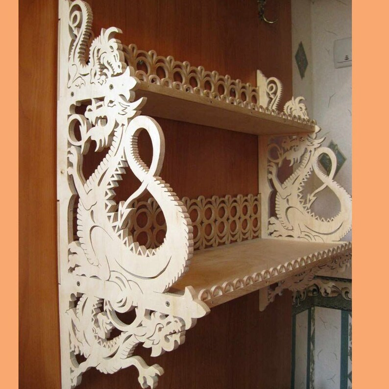 115 Shelves Model, 3D CNC Model Files, Digital Home Decor, 2022 Holiday ...