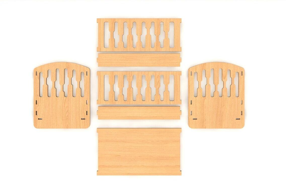 Baby Rocker Cot Model, Dxf Pdf Svg Png for CNC Cutter, New Plasma CNC ...