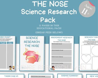 KS2/KS3 the Brain Printable/digital Science Activity Pack. - Etsy