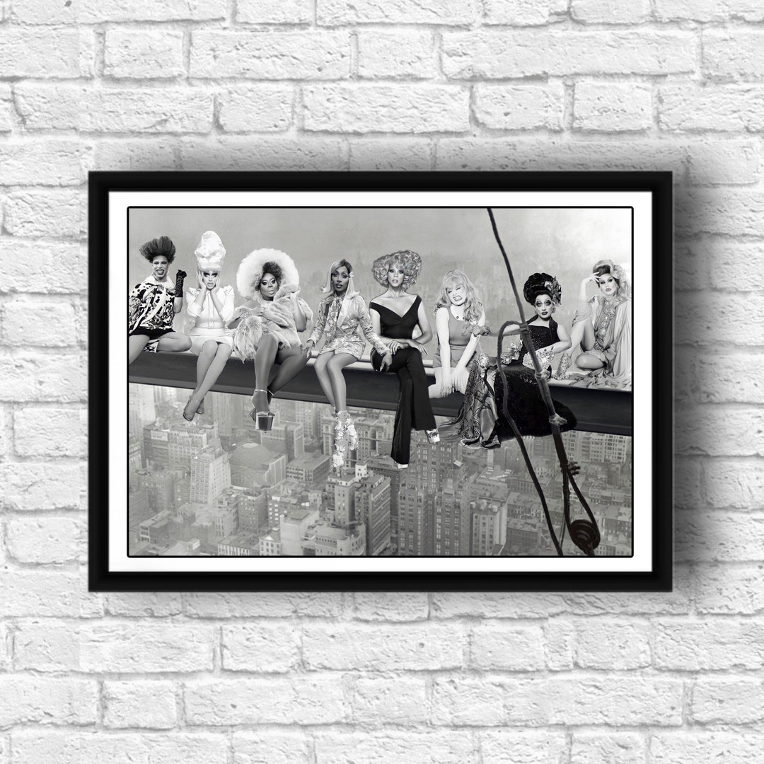 The Queens of Rupauls Drag Race Atop a Skyscraper Print - Etsy Canada