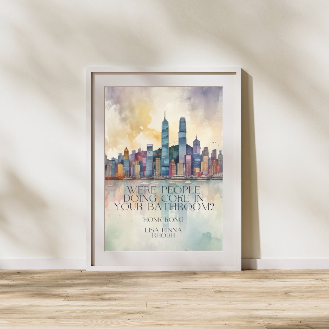 Lisa Rinnas Iconic Quote Poster Print - Etsy