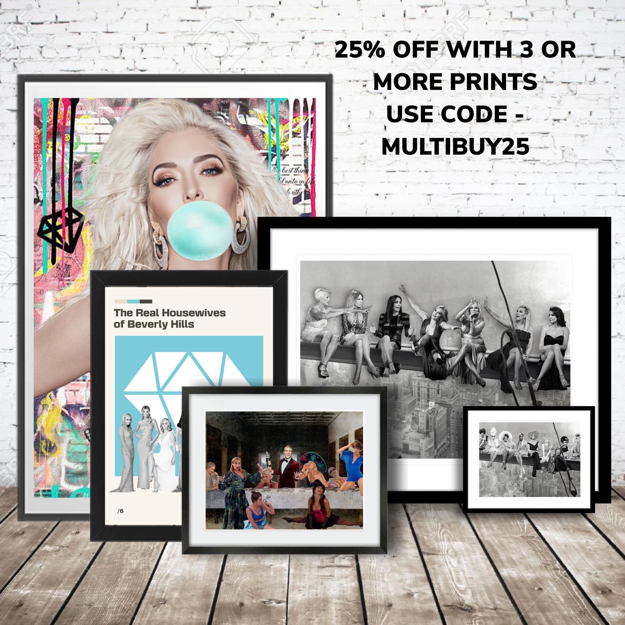 The Queens of Rupauls Drag Race Atop a Skyscraper Print - Etsy