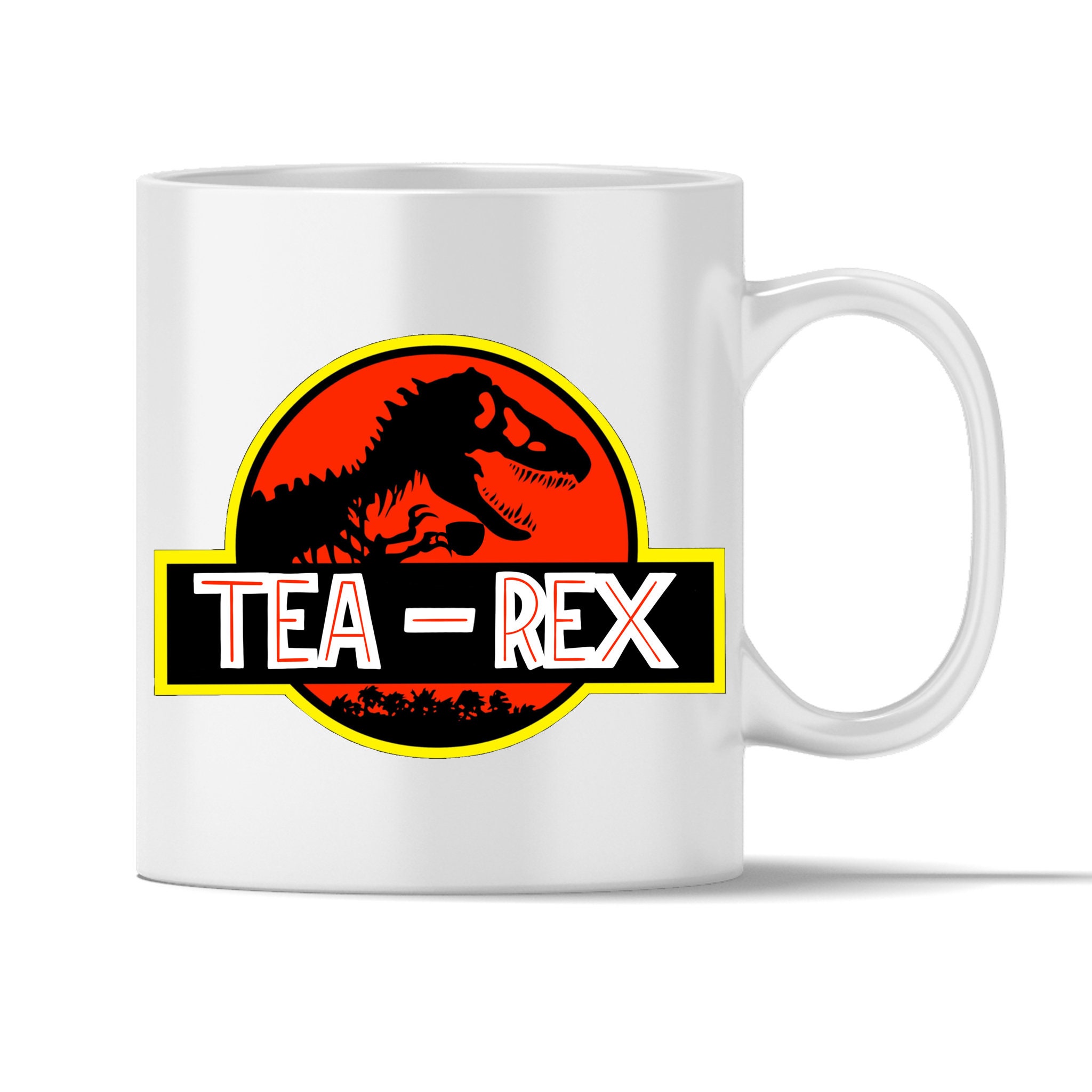 Tea-Rex Mug T-Rex Jurassic Park Fan Mug Cup 325ml | Etsy France