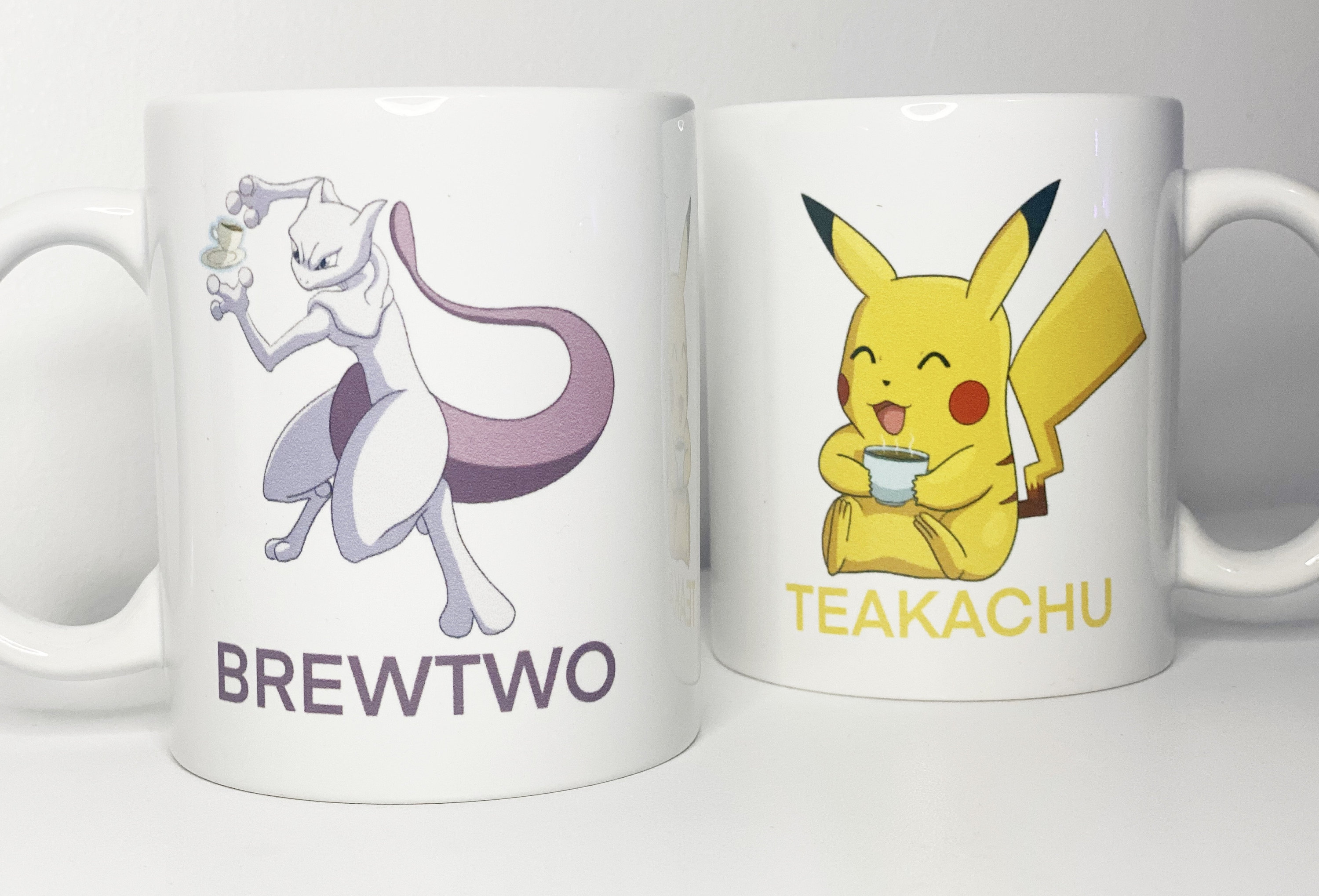 Brewtwo Mug Mewtwo Pokemon Fan Art Mug Cup 325ml | Etsy