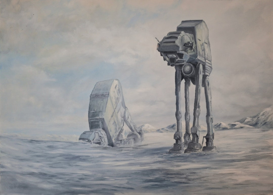 Hoth Walker Poster Print - Etsy