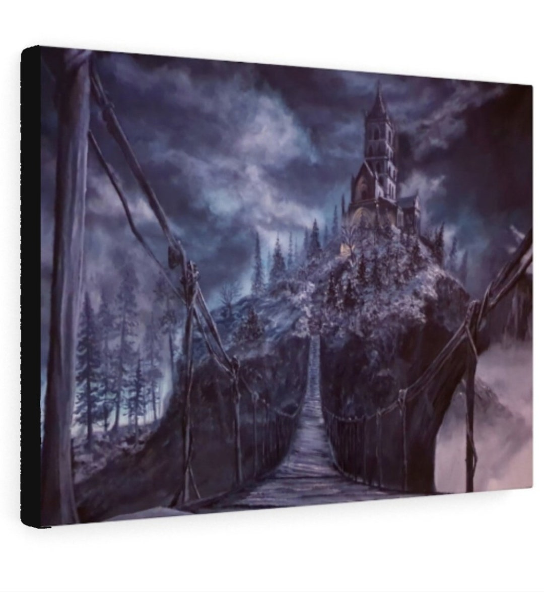 Dark Souls III Art | Ariandel Chapel | Signed Canvas Print | 40x60cm - Etsy