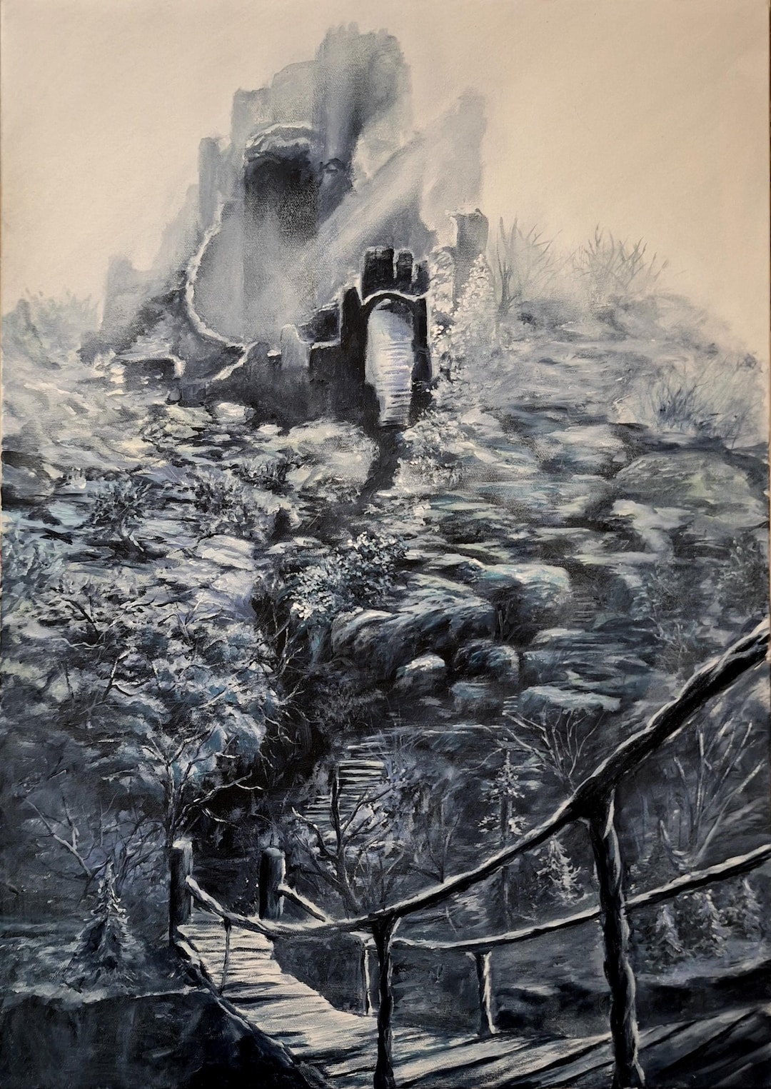 Dark Souls Art | Ariamis Painted World | Poster/canvas Print - Etsy