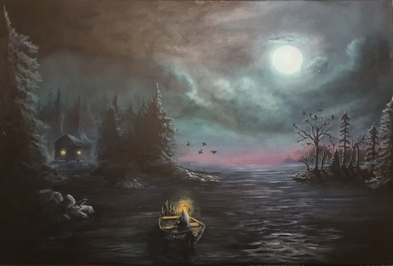 Baba Yaga Signed Print - Etsy