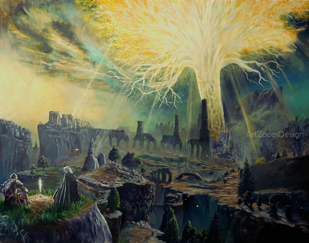 Elden Ring Art Erdtree Poster Print - Etsy