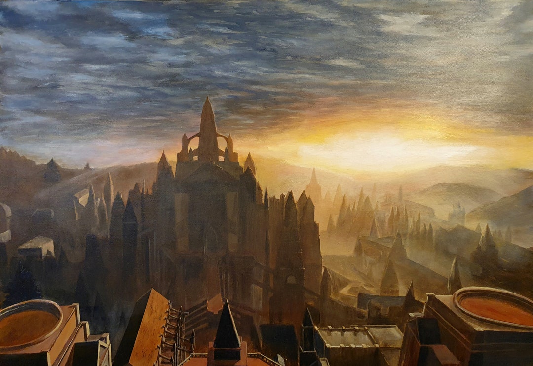 Anor Londo| Signed Print - Etsy
