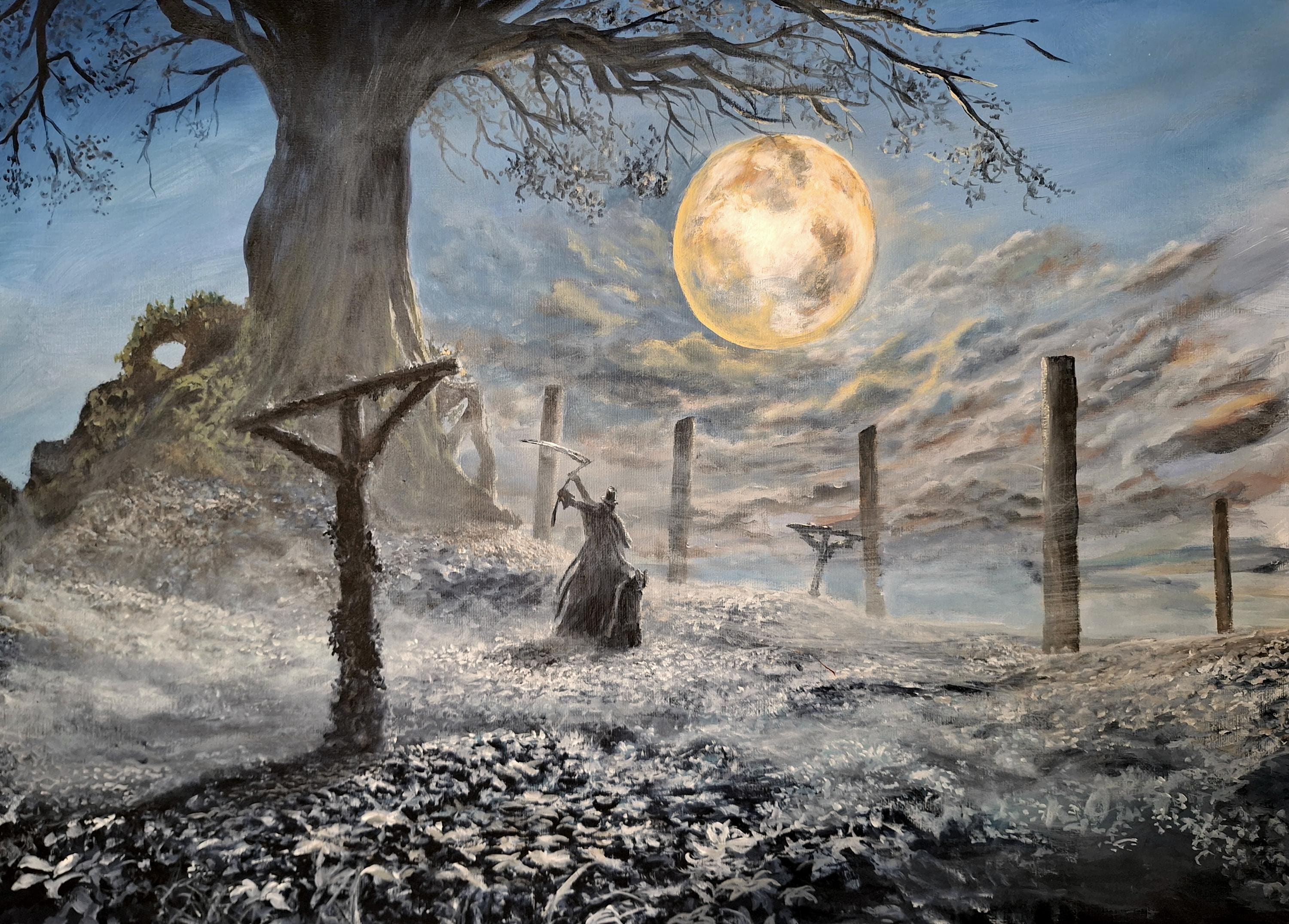 Buy bargain Hunters Moon Art