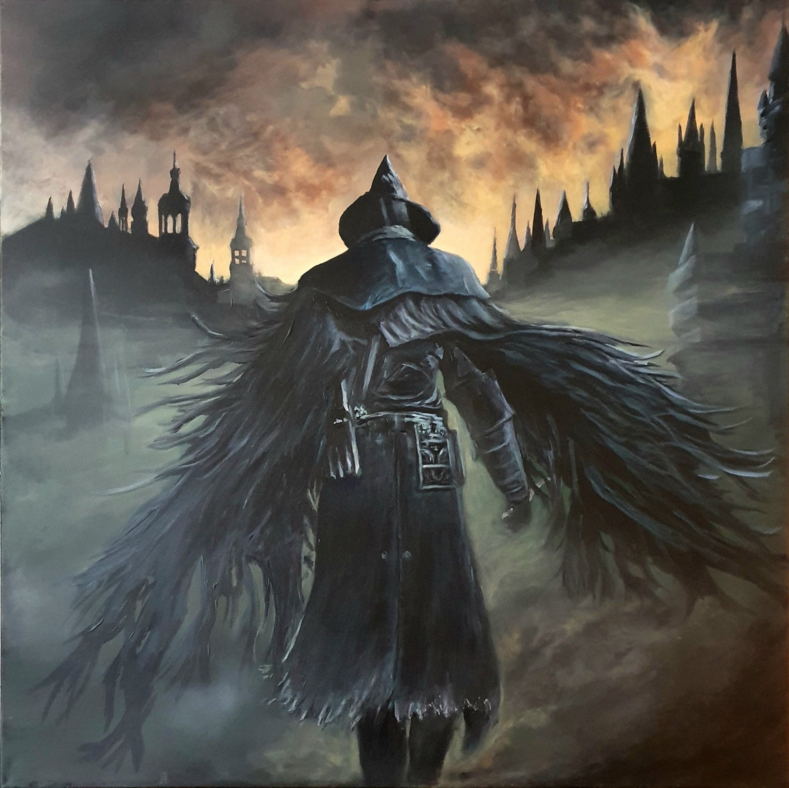 Bloodborne Art | Hunter of Hunters | Signed Print - Etsy
