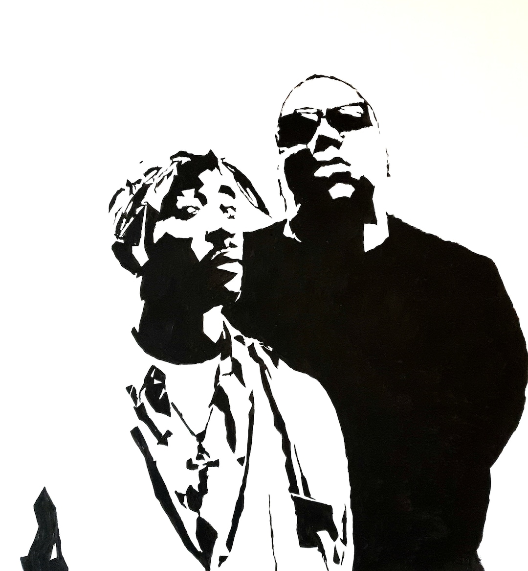 Tupac & Biggie | Signed Print - Etsy