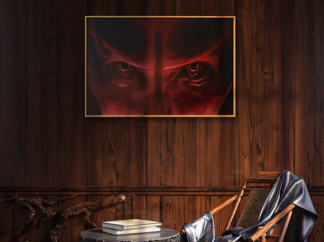 Diablo IV Art | Lilith Eyes | Original Painting | Acrylics on a 40x60cm ...