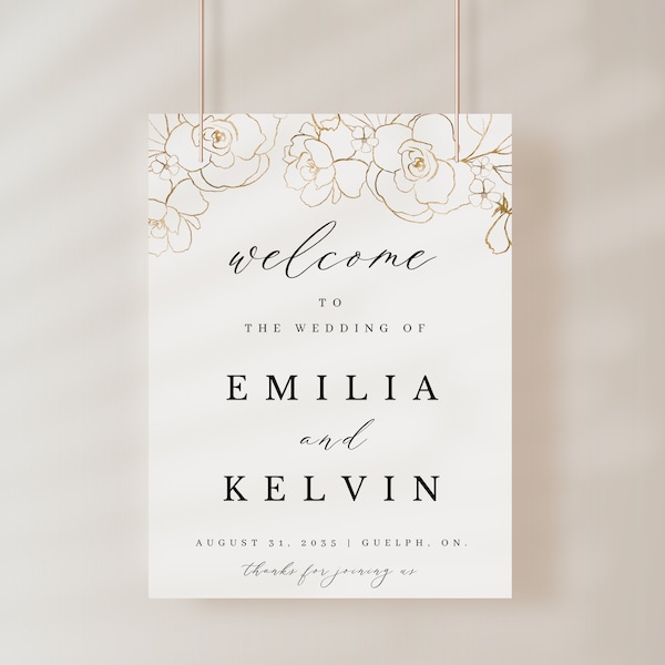 Classic Wedding Signs - Etsy