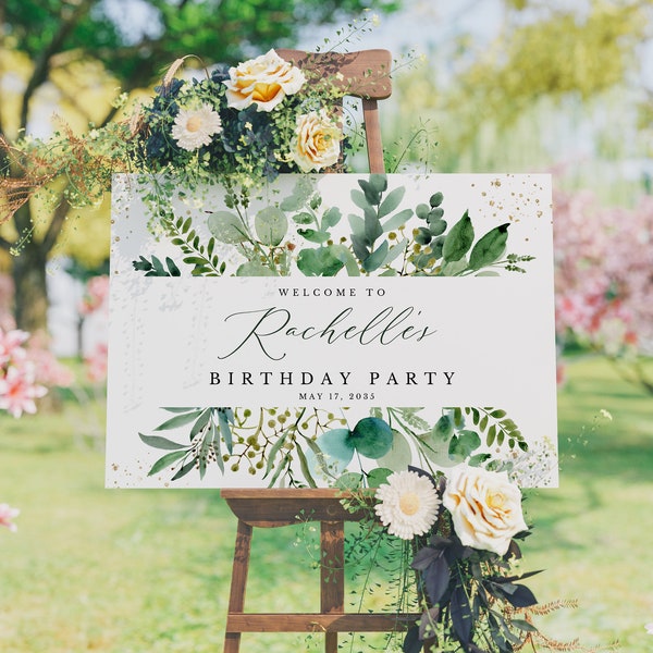 Rustic Birthday Sign - Etsy