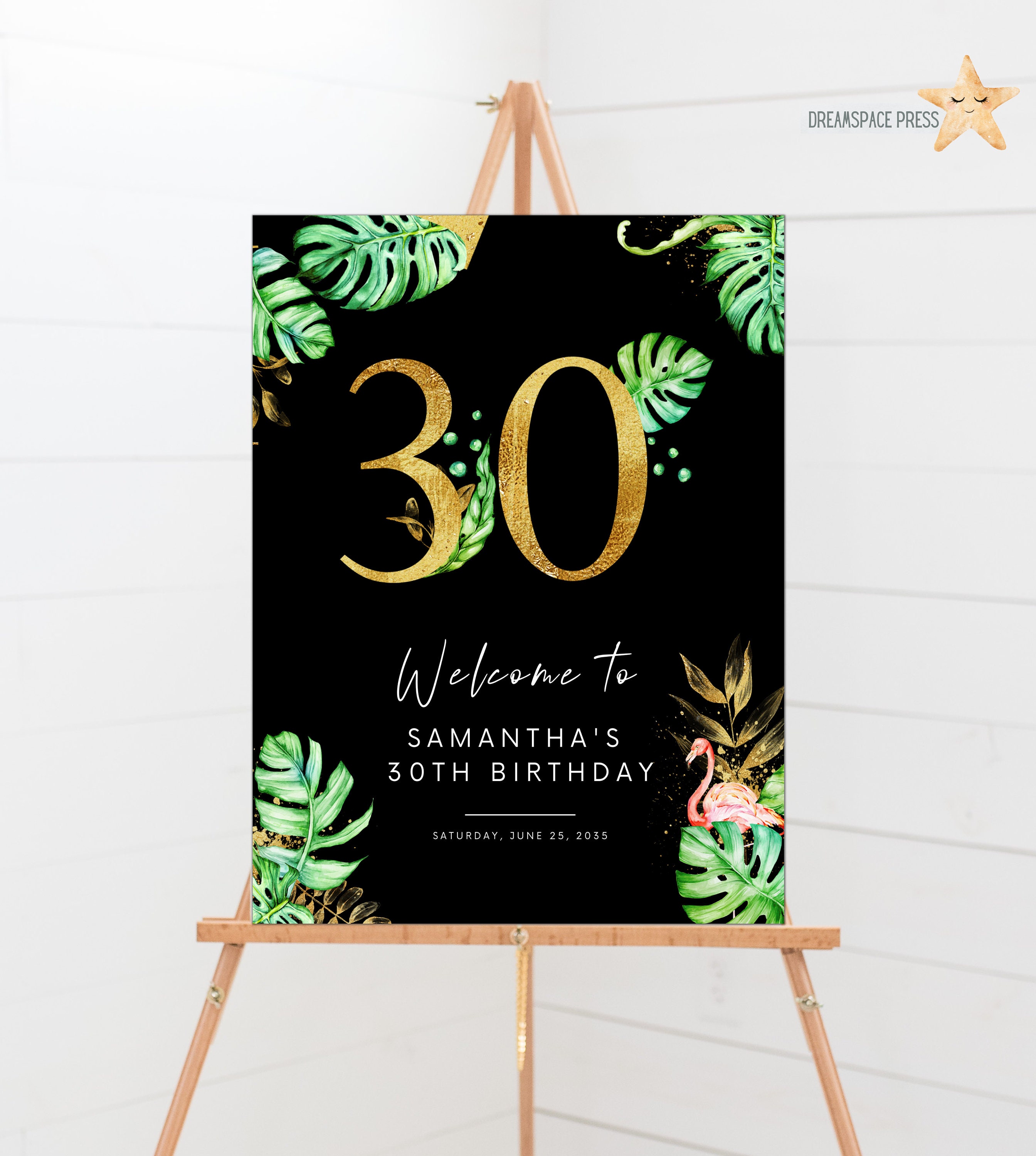30th Birthday Party Welcome Sign Decorations Party Decor - Etsy